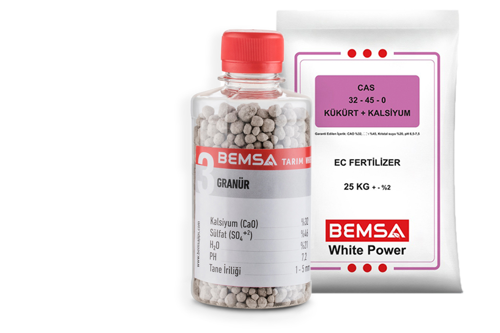 BEMSA TARIM - JİPS | ORGANOMİNERAL GÜBRE